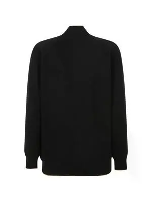 Kiton Contrast Trim Zip-up Cardigan