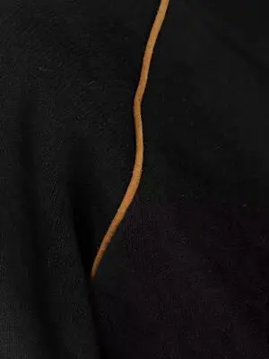 Kiton Contrast Trim Zip-up Cardigan