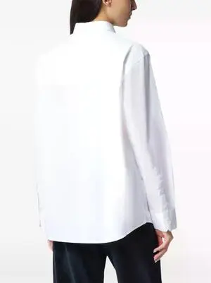 RÓHE Cotton Chest Pocket Shirt - White