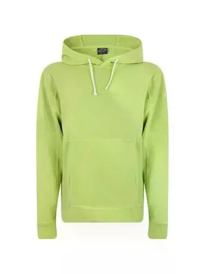 Paul & Shark Drawstring Cotton Hoodie - Green