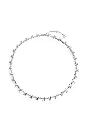 TWOJEYS Organic Star-pendant Necklace - Silver