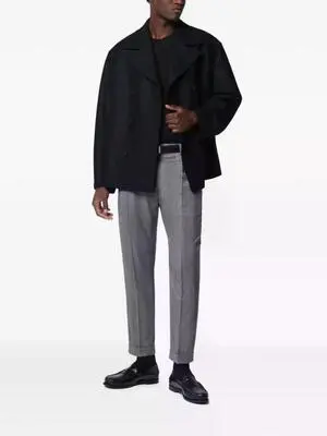 Harris Wharf London Double-breasted Peacoat