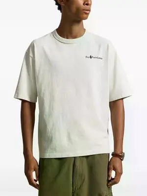 Polo Ralph Lauren Pony-embroidered T-shirt - Neutrals