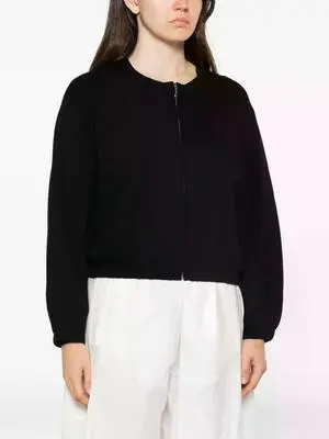 HUGENBERG Zip-up Knitted Cardigan