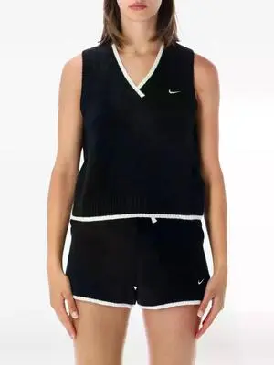 Nike Sportswear Chill Knit Loose Sleeveless Jumper - Black