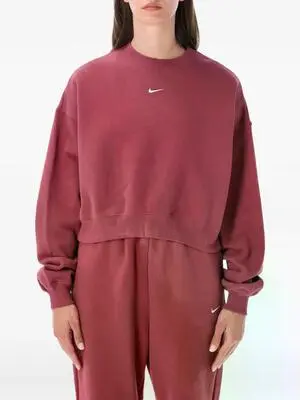 Nike Studio Fleece Medium Weight Oversized Cropped Crew