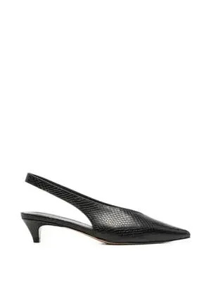 TWINSET Pointed-toe Slingback Pumps - Black
