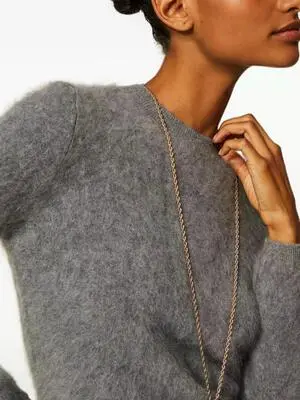 TWINSET Brushed Crew-neck Sweater