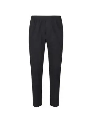 PMDS PREMIUM MOOD DENIM SUPERIOR Steve Logo-patch Elasticated-waist Trousers - Black