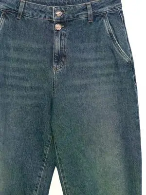 Liu Jo Embellished-button Jeans