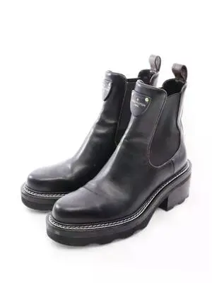 LOUIS VUITTON 2021 Bobble Line Monogram Ankle Boots - Black