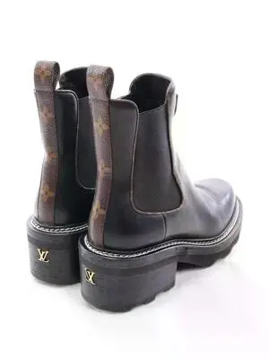 LOUIS VUITTON 2021 Bobble Line Monogram Ankle Boots