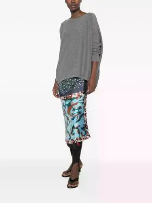 KUJTEN Side-slit Sweater