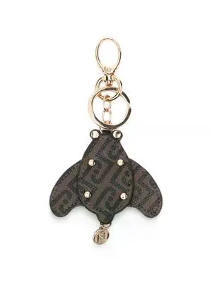 Liu Jo Logo-monogram Bee Keyring - Brown