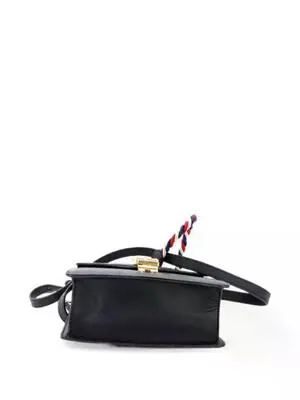 Gucci Sylvie Top Handle Bag Leather Mini Satchel