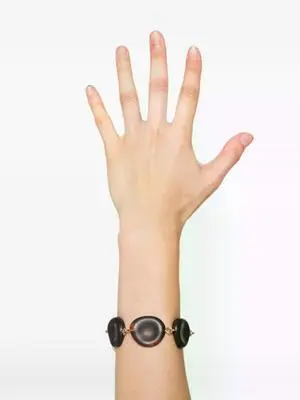 JOSEPH Toggle Clasp Bracelet With Resin Bean Details