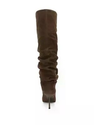 LE SILLA Bella Ruched-shaft Pointed-toe Boots