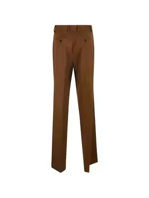 Kiton Pressed-crease Straight-leg Trousers