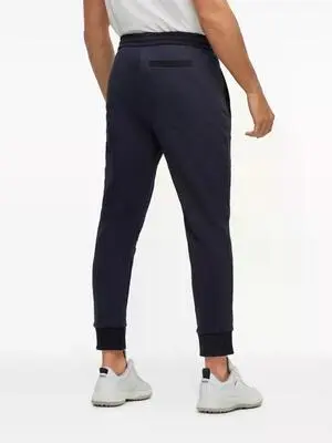 BOSS Logo-embroidered Cotton-blend Track Pants