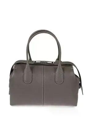 TOD'S Bowling Bag In Leather Small - Brown