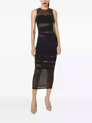 Wolford Sheer-opaque Sleeveless Midi Dress
