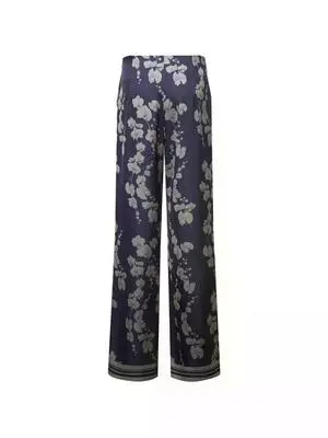 GENNY Floral-print Straight Trousers