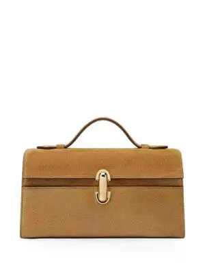 Savette Symmetry Pochette Clutch Bag - Brown