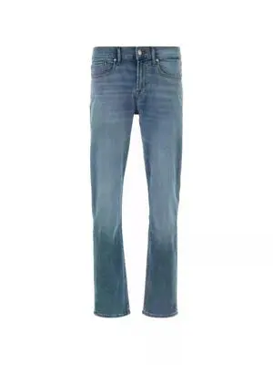 7 For All Mankind Slimmy In Luxe Motion Jeans - Blue