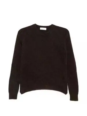 ROBERTO COLLINA Crew-neck Sweater - Brown