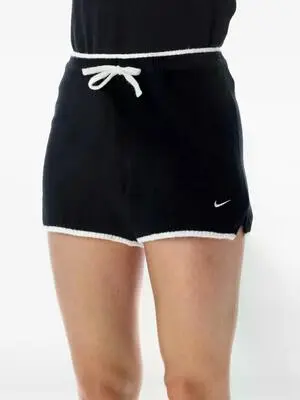 Nike Chill Knit Mid-rise Shorts - Black