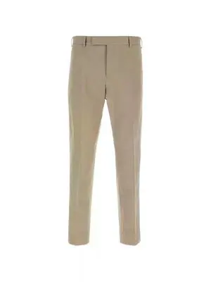 PT TORINO Zip-fastening Tailored Trousers - Neutrals