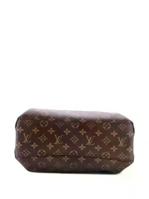 LOUIS VUITTON Monogram Canvas Rivoli Pm Satchel Handbag - Brown