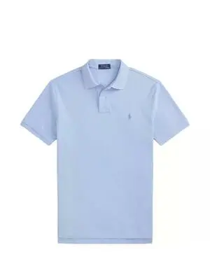 Polo Ralph Lauren The Iconic Custom Slim Fit Mesh Polo - Blue
