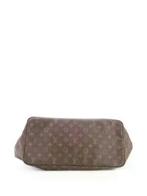 LOUIS VUITTON Neverfull Monogram Canvas Gm Tote Bag - Brown