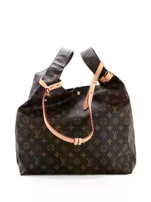 LOUIS VUITTON Atlantis Handbag Monogram Canvas Gm Tote Bag - Brown