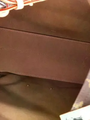 LOUIS VUITTON Atlantis Handbag Monogram Canvas Gm Tote Bag - Brown