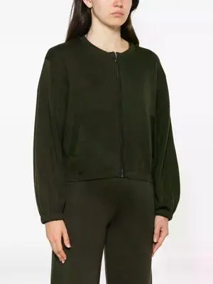 HUGENBERG Zip-up Knitted Cardigan