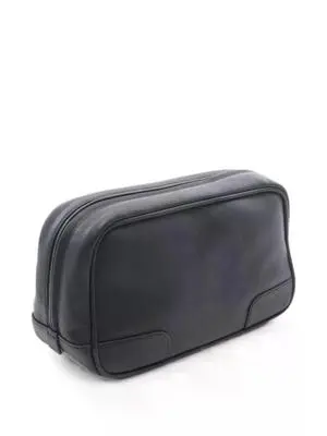 Loewe Anagram Clutch Bag - Black