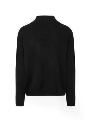VIVIENNE WESTWOOD Merino Wool Mock Neck Jumper With Orb Motif