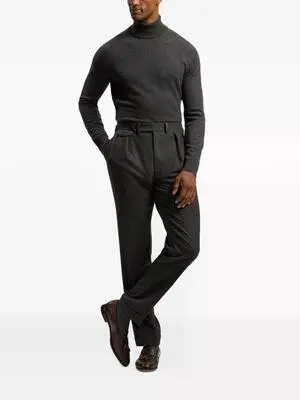 Ralph Lauren Purple Label Cashmere Turtleneck Sweater - Grey