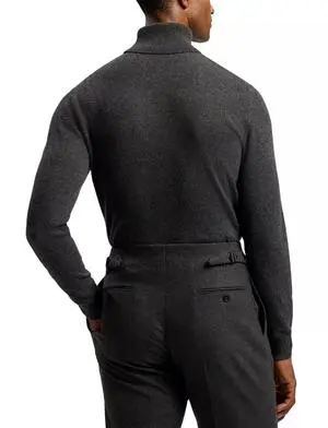 Ralph Lauren Purple Label Cashmere Turtleneck Sweater - Grey