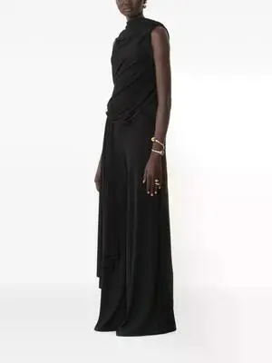 LANVIN Draped Asymmetric Jumpsuit