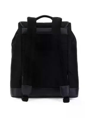 Montblanc Logo-plaque Foldover-top Canvas Large Backpack