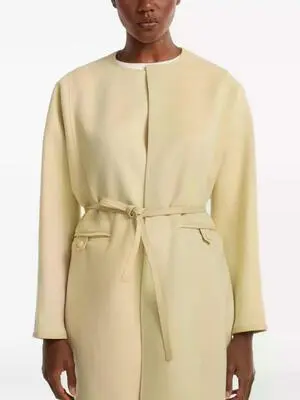 YVES SALOMON Double-sided Belted Coat