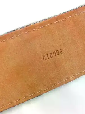 LOUIS VUITTON 2006 Monogram Denim Belt