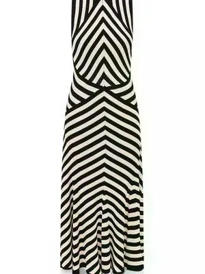 Zimmermann Valiant Deco Stripe Midi Dress