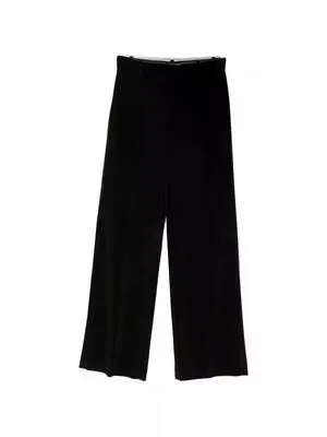 CIRCOLO 1901 Velvet-effect Wide Leg Trousers