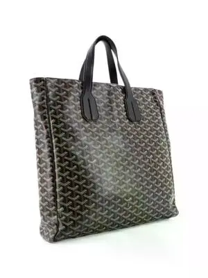 Goyard Voltaire Iii Coated Canvas Tote Bag