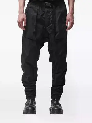 THOM KROM Drop-crotch Buckle-fastening Trousers