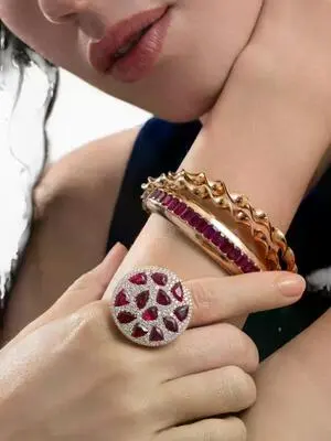 CICADA JEWELRY Twist Enamel Bracelet